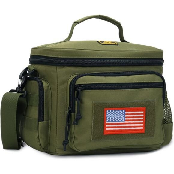 Kitchen | Tactical Lunch Bag Molle Webbing Leakproof Insulated Large ...
